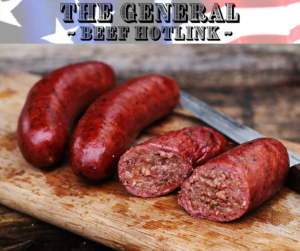 The General ~ Beef Hot-link Sausage - John Davidsons