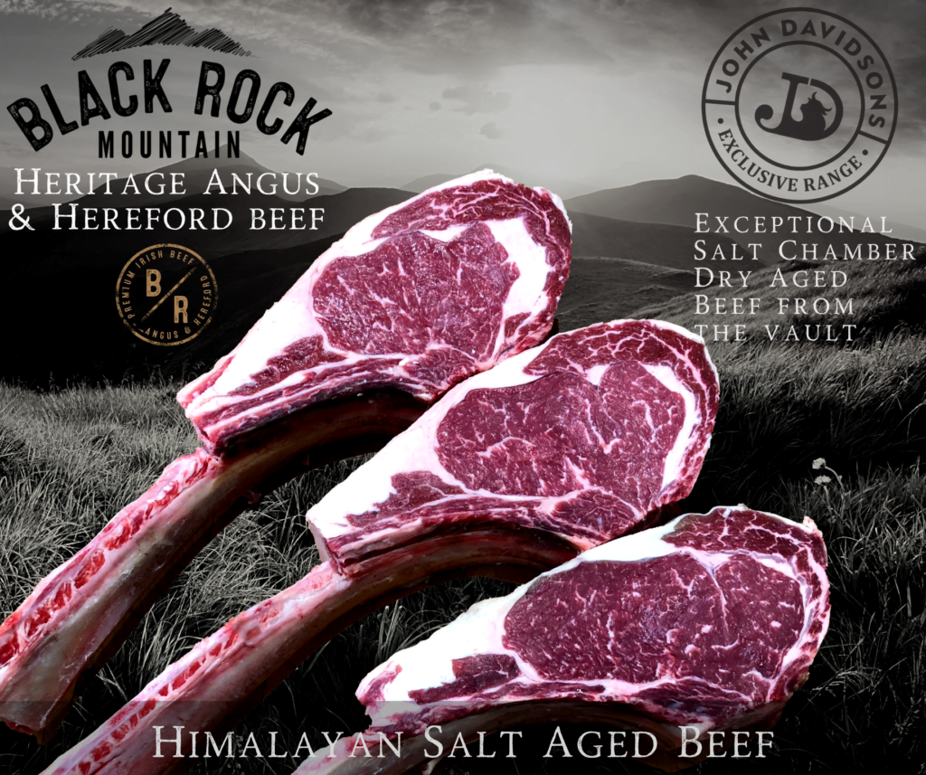 Tomahawk Steak Angus & Hereford Black Rock Mountain - John Davidsons