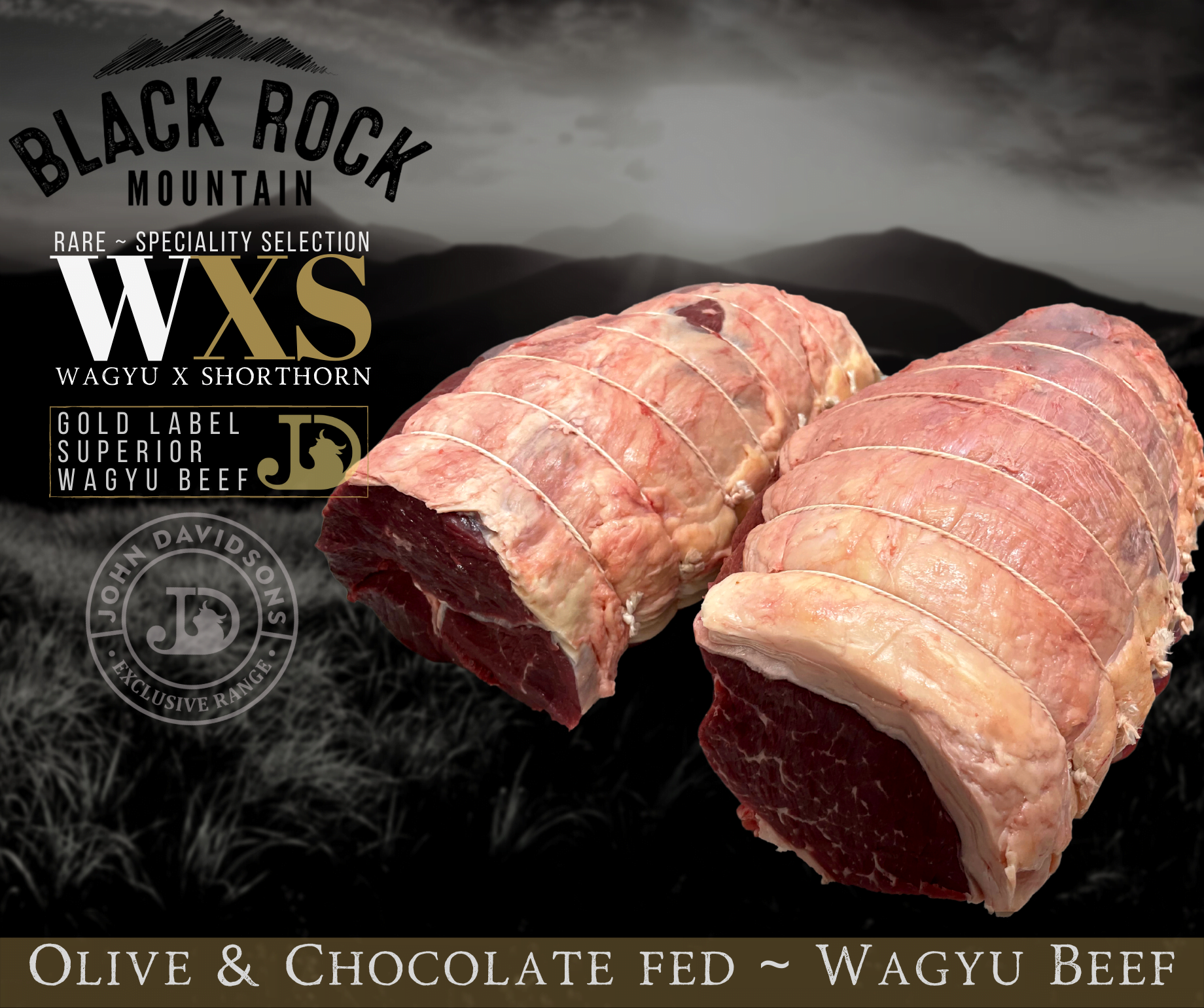 Top Rump of Black Rock Mountain Wagyu GOLD - John Davidsons