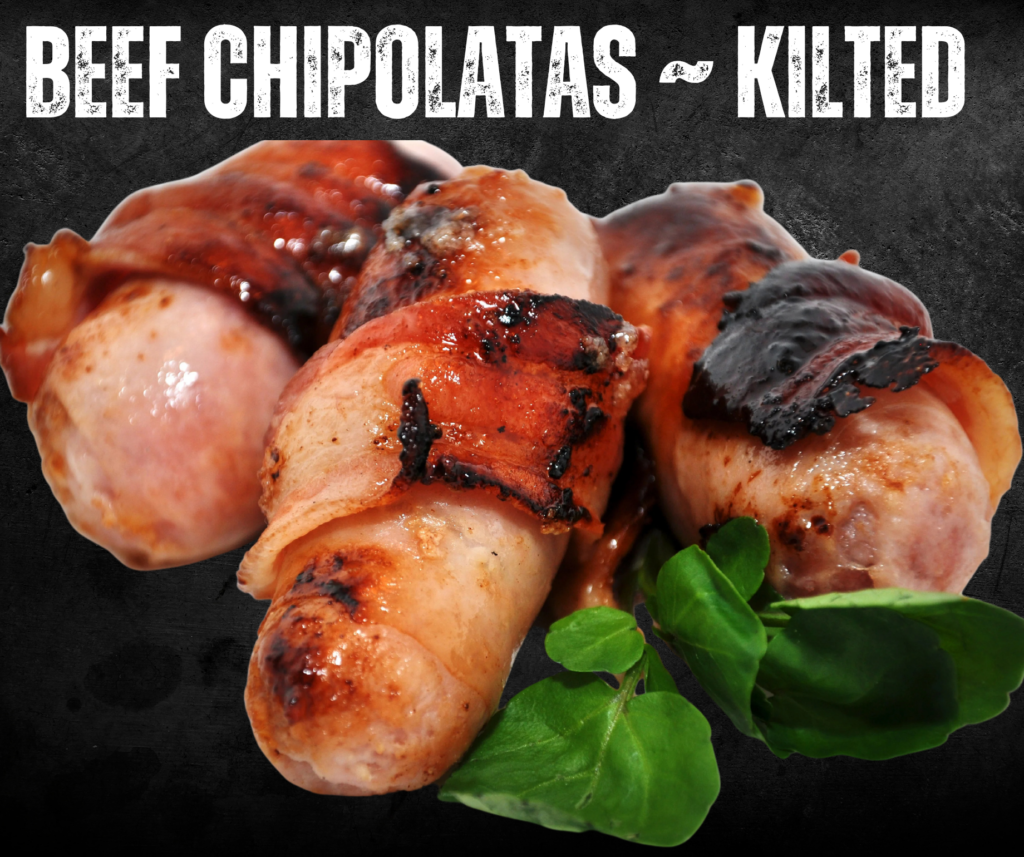Kilted Beef Chipolatas - John Davidsons