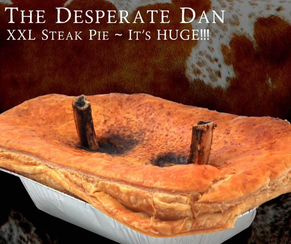 Steak Pie XXL Desperate Dan - John Davidsons