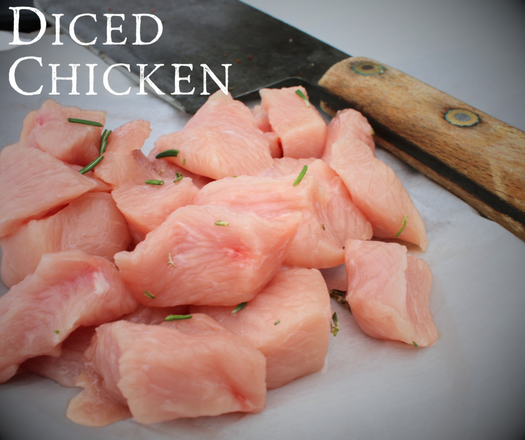Chicken Breast Diced ~ LOW FAT - John Davidsons