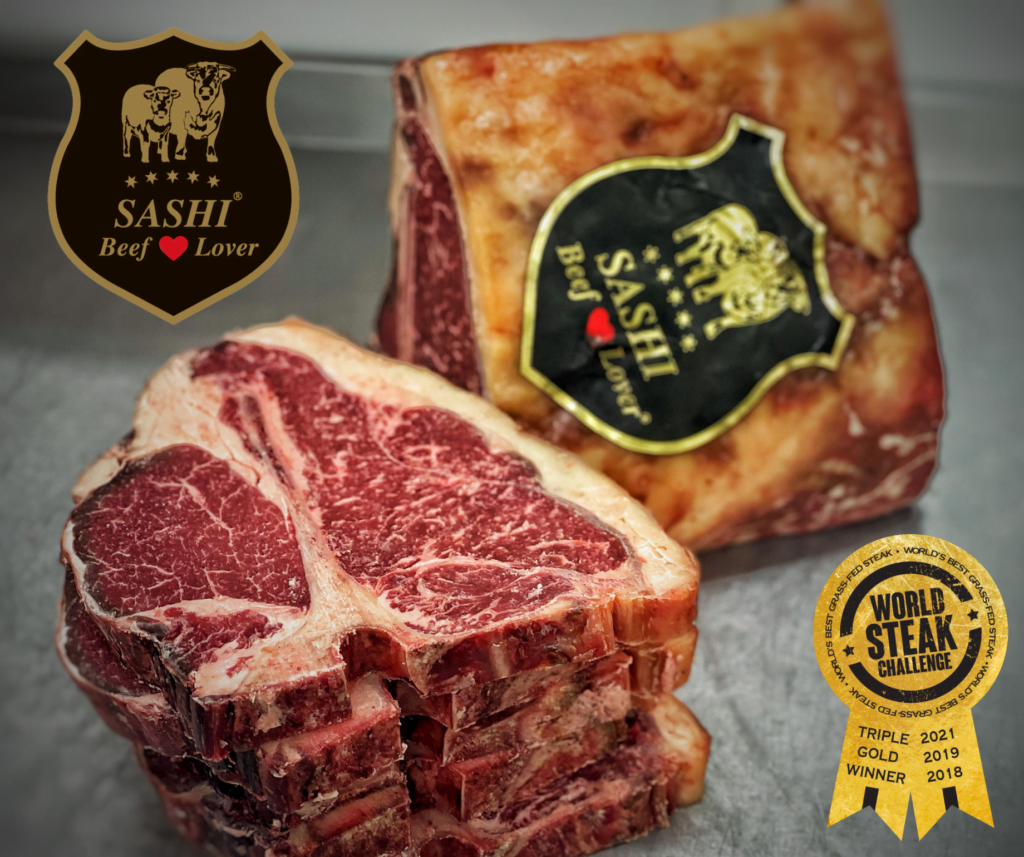 Sashi Beef ~ Porterhouse & T-Bone - John Davidsons