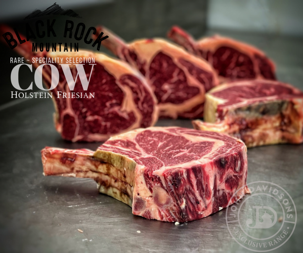 Black Rock Mountain Ex Dairy Cow Cote de Boeuf Steak - John Davidsons