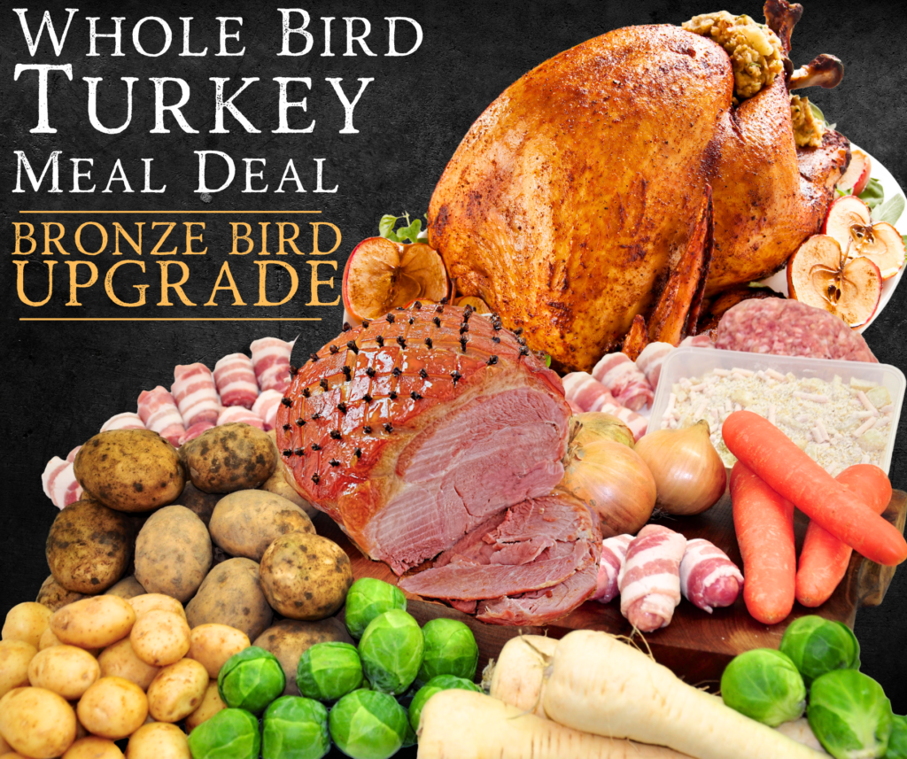Christmas Hamper ~ Bronze Turkey Meal Deal Special 5Kg+ - John Davidsons