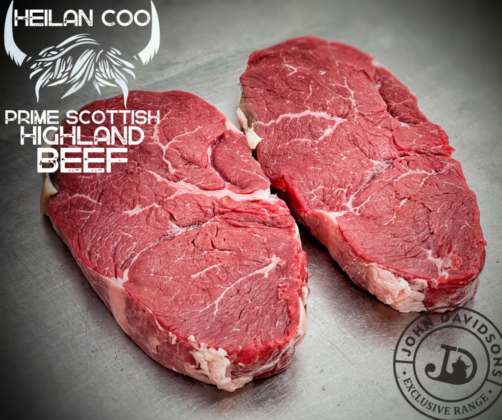 Highland Cow Rump Steak John Davidsons