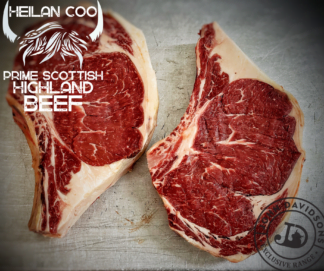 Highland Cow Prime Rib Steak - John Davidsons