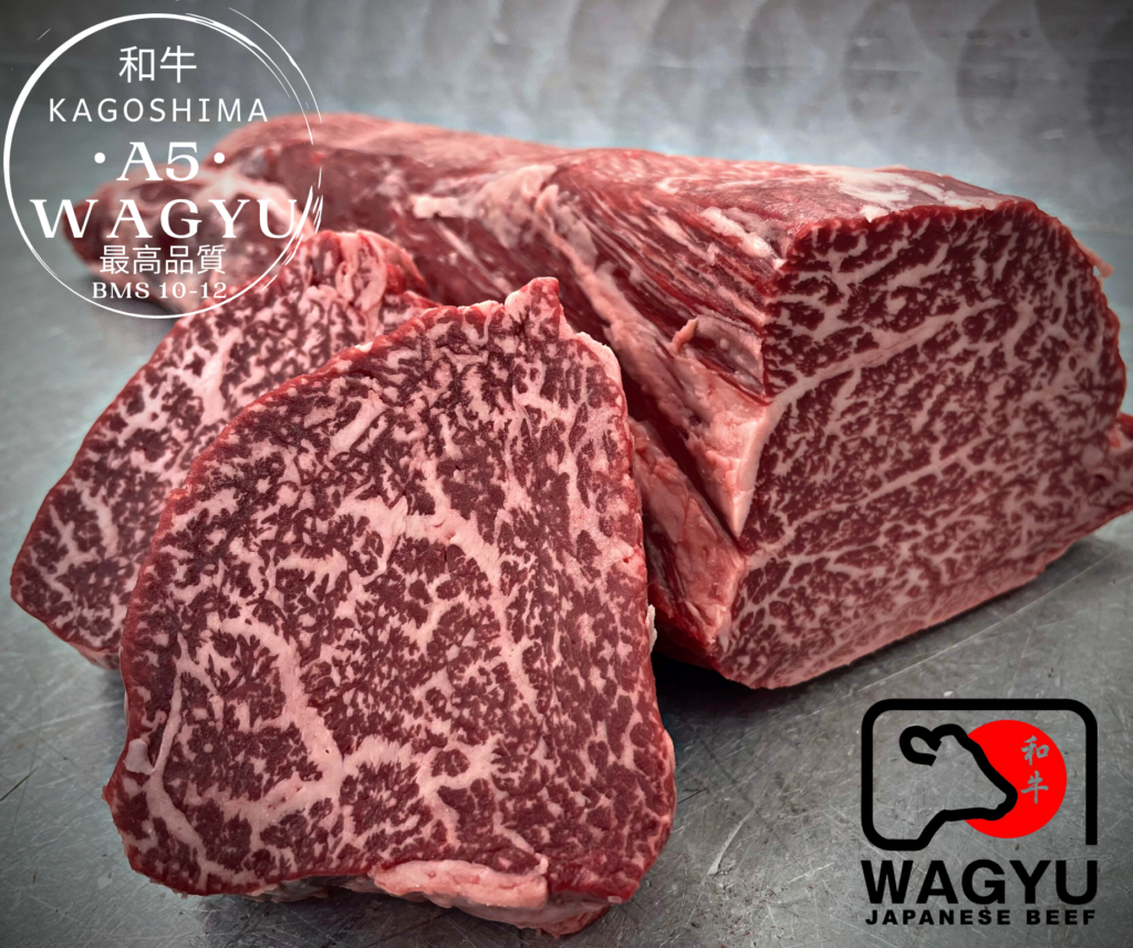 Japanese A5 Kagoshima Wagyu Fillet BMS 10-12+ - John Davidsons