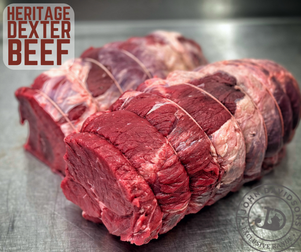Heritage Dexter Beef Topside Roast - John Davidsons
